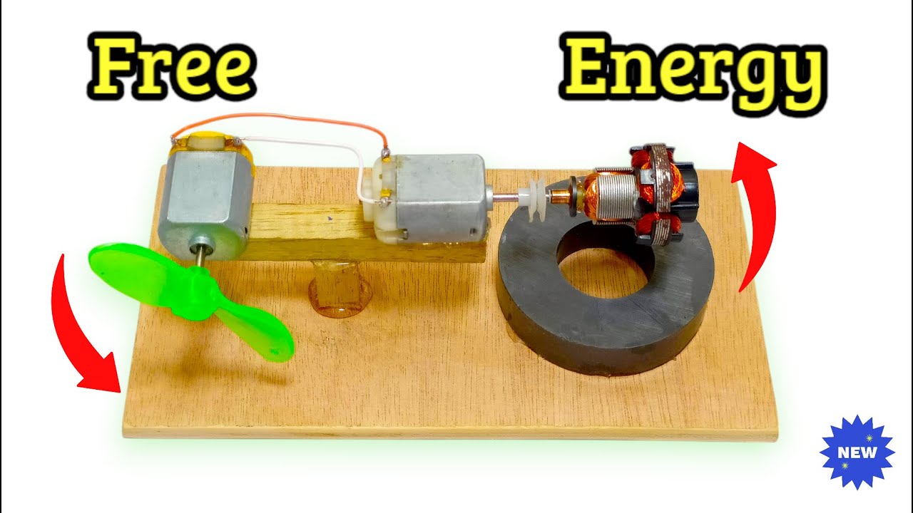 free energy project working model | free energy generator @svcrafts ...