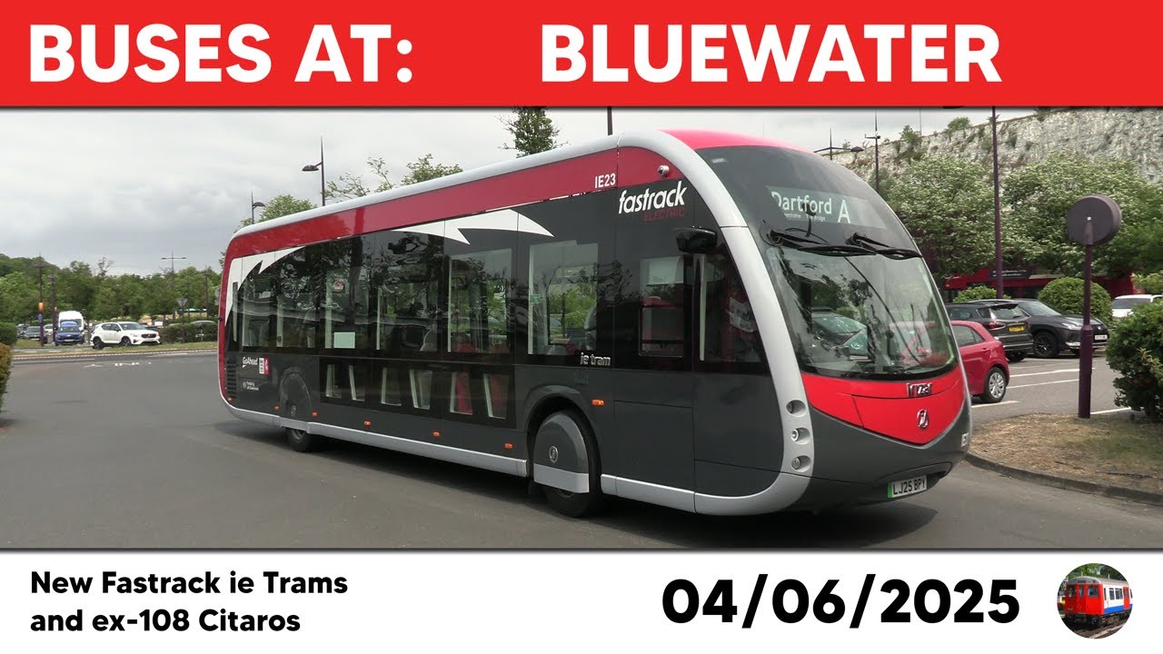Buses at Bluewater 04/06/2025 - YouTube