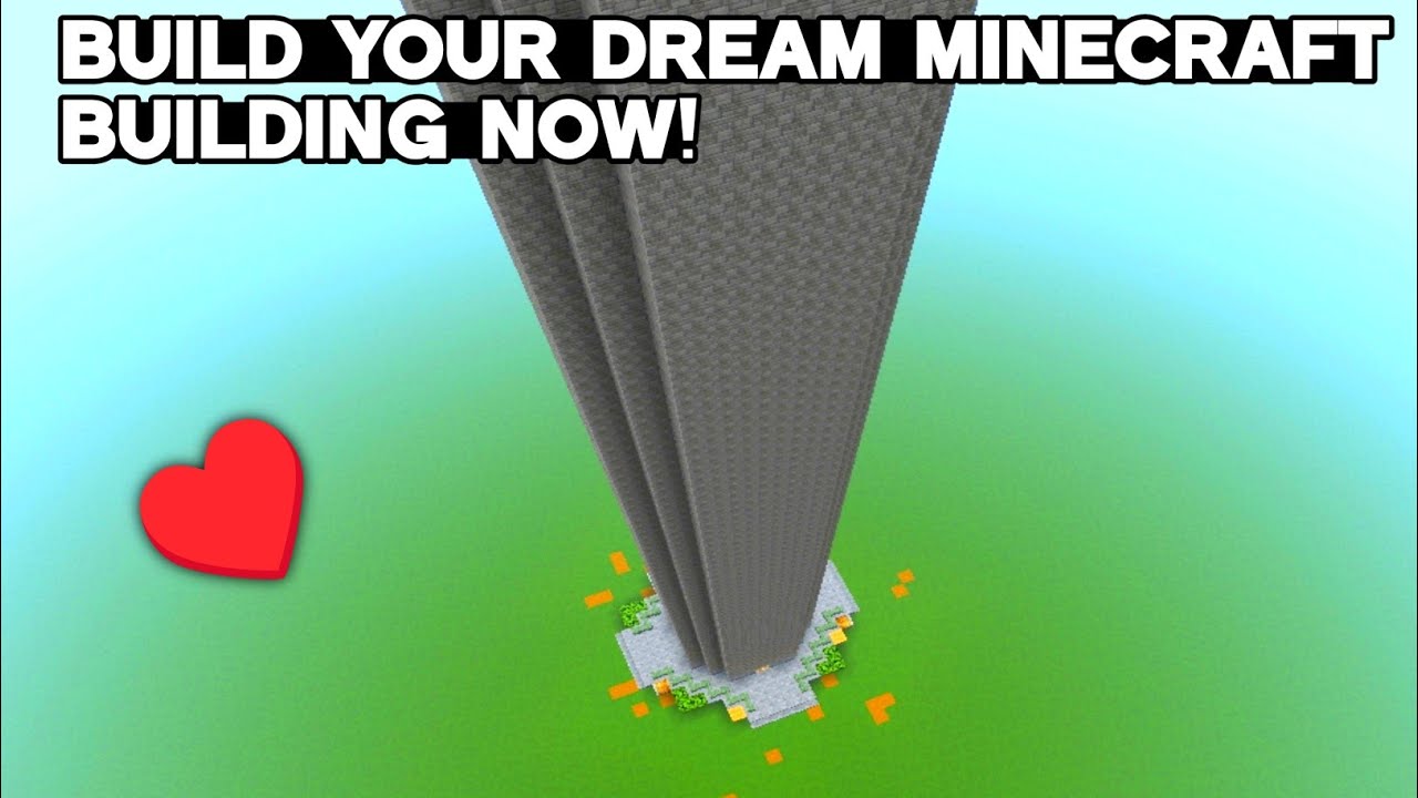 Build Your DREAM Minecraft Building NOW! - YouTube