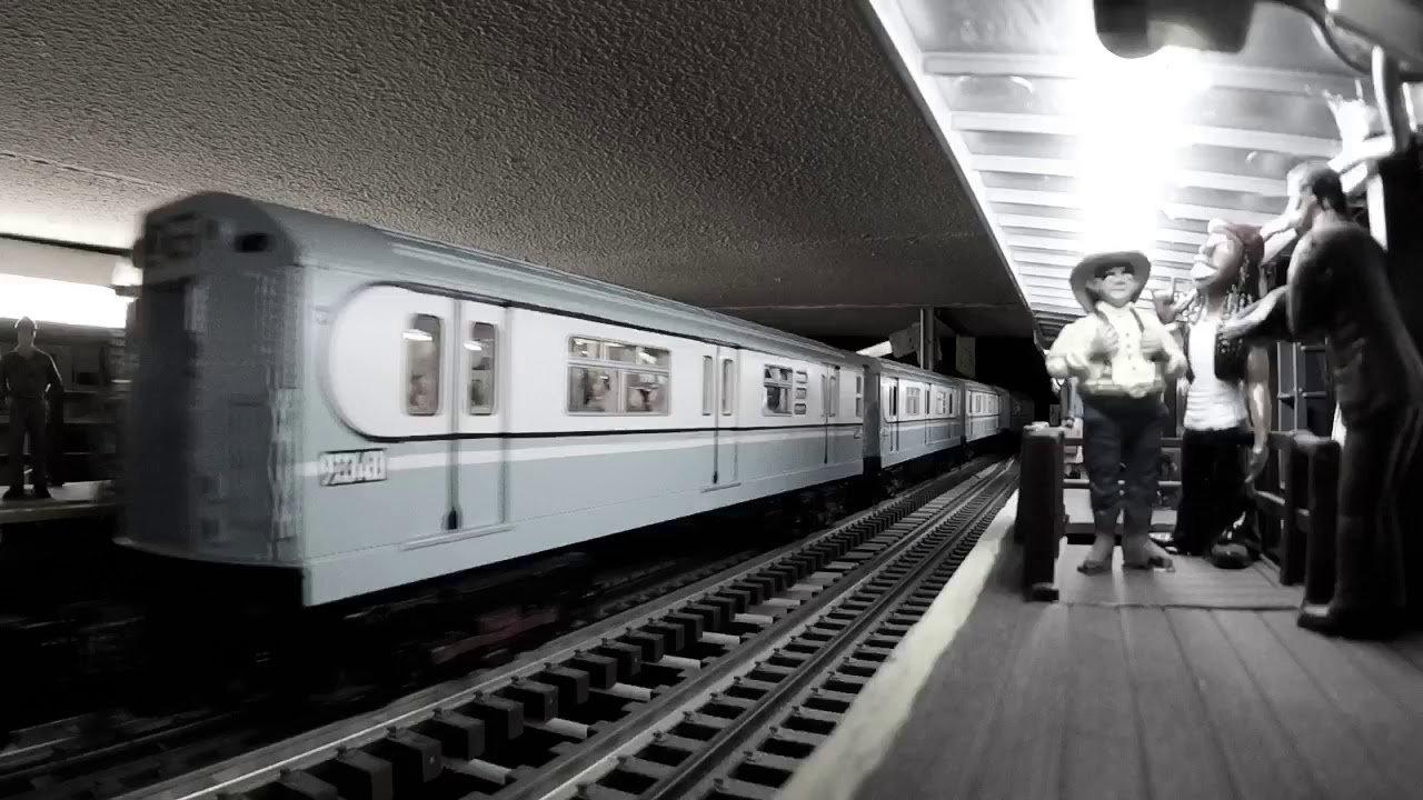 My NYC Model Subway Layout 😎 - YouTube