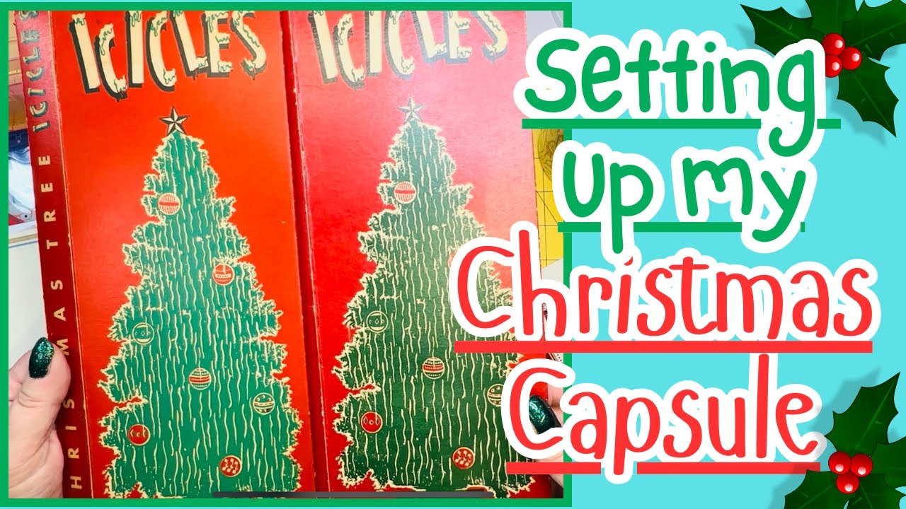 Making my December Capsule | sorting through my goodies - YouTube