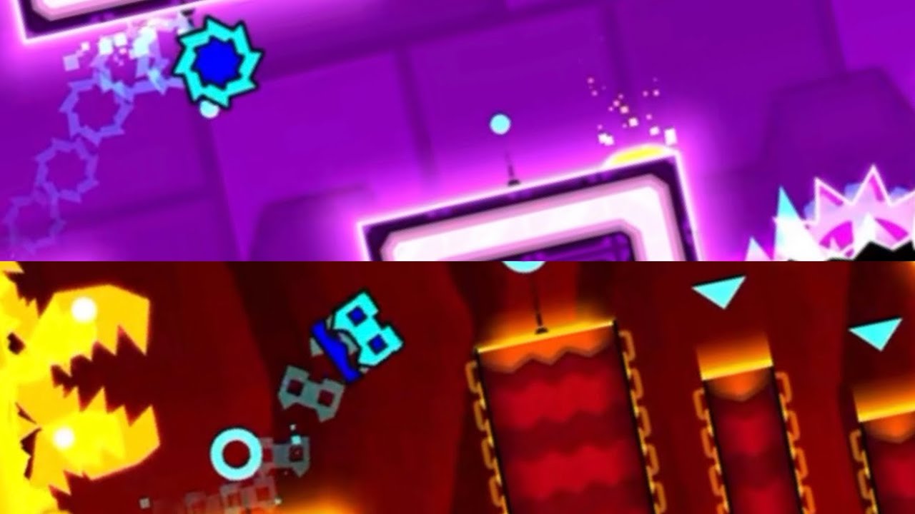 GEOMETRY DASH MELTDOWN ALL LEVELS - YouTube