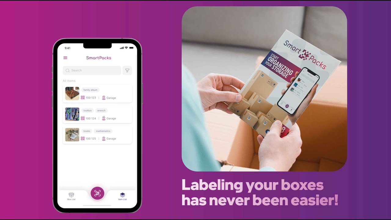 Smartpacks - Labeling your boxes has never been easier! (Amazon Ad ...