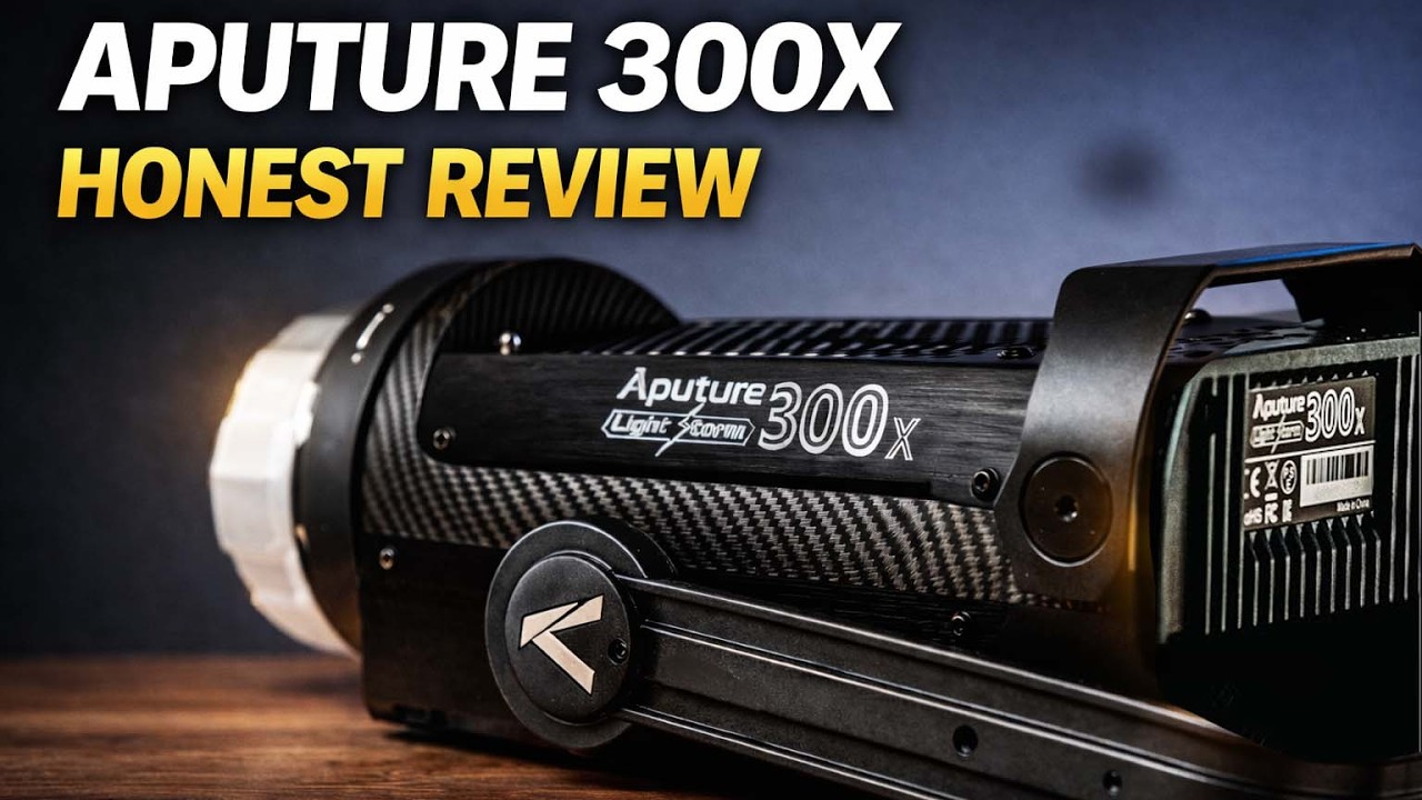 Aputure 300X Review: The Ultimate RGB Light? - YouTube