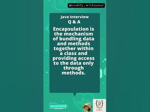 Java Interview Series | Encapsulation in Java | #shorts #javainterviewquestions - YouTube