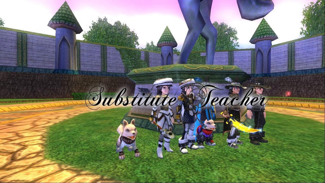~Wizard101~ Substitute Teacher - YouTube