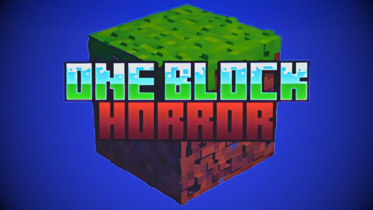 Minecraft Horror One Block Part 1 - YouTube