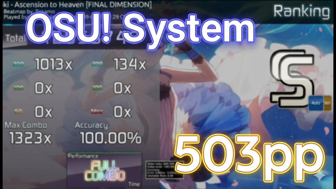 Ascension to Heaven [FINAL DIMENSION] +HD - OSU! System FC, 503PP - YouTube