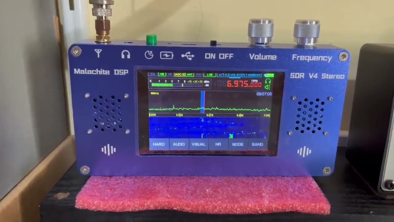 Malachite SDR Receiver - SSB HAM Reception - YouTube