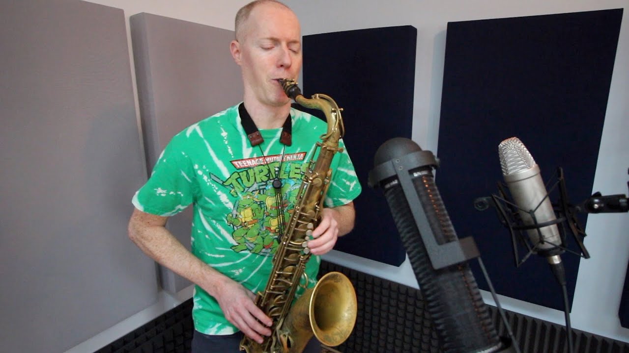 My Home Recording Setup for Saxophone - YouTube