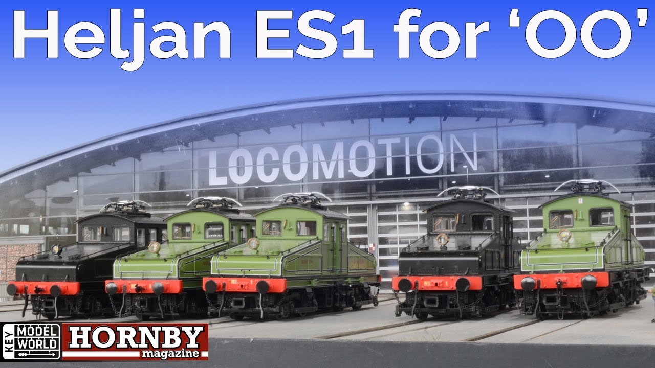Brand New 'OO' gauge Heljan ES1 Locomotive - YouTube