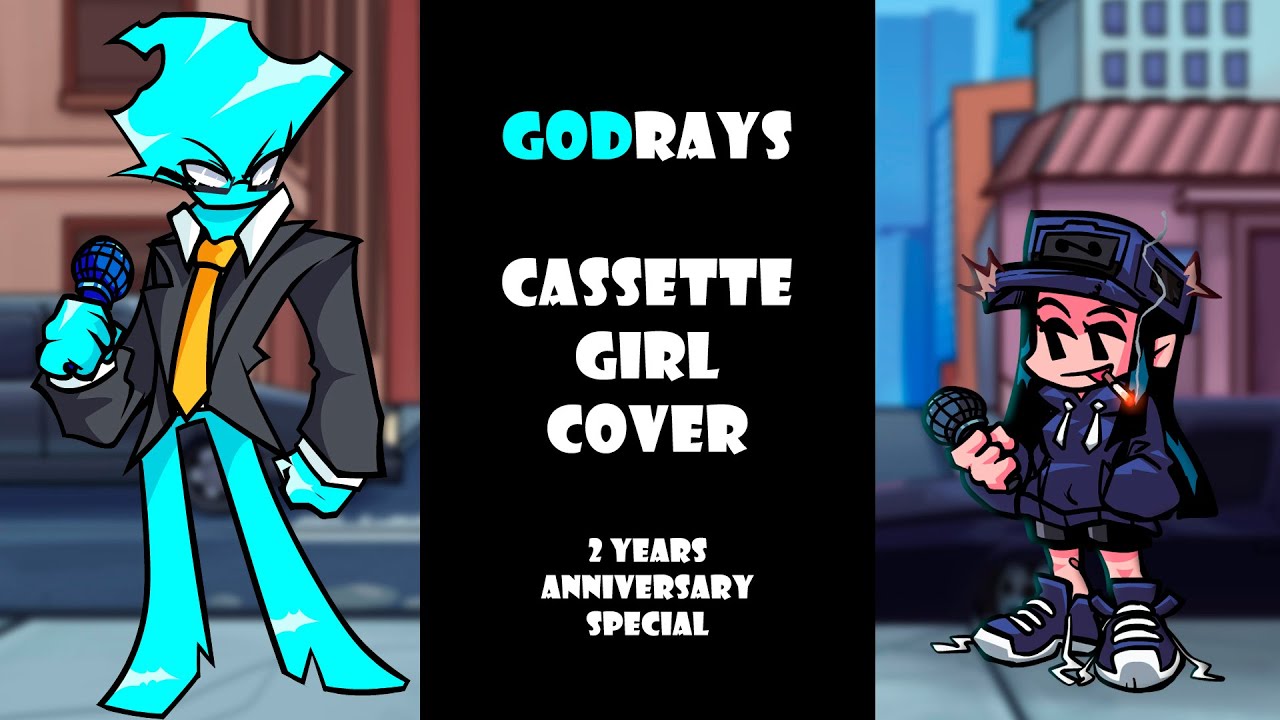 FNF Godrays - Cassette Girl cover | 2 years anniversary special - YouTube