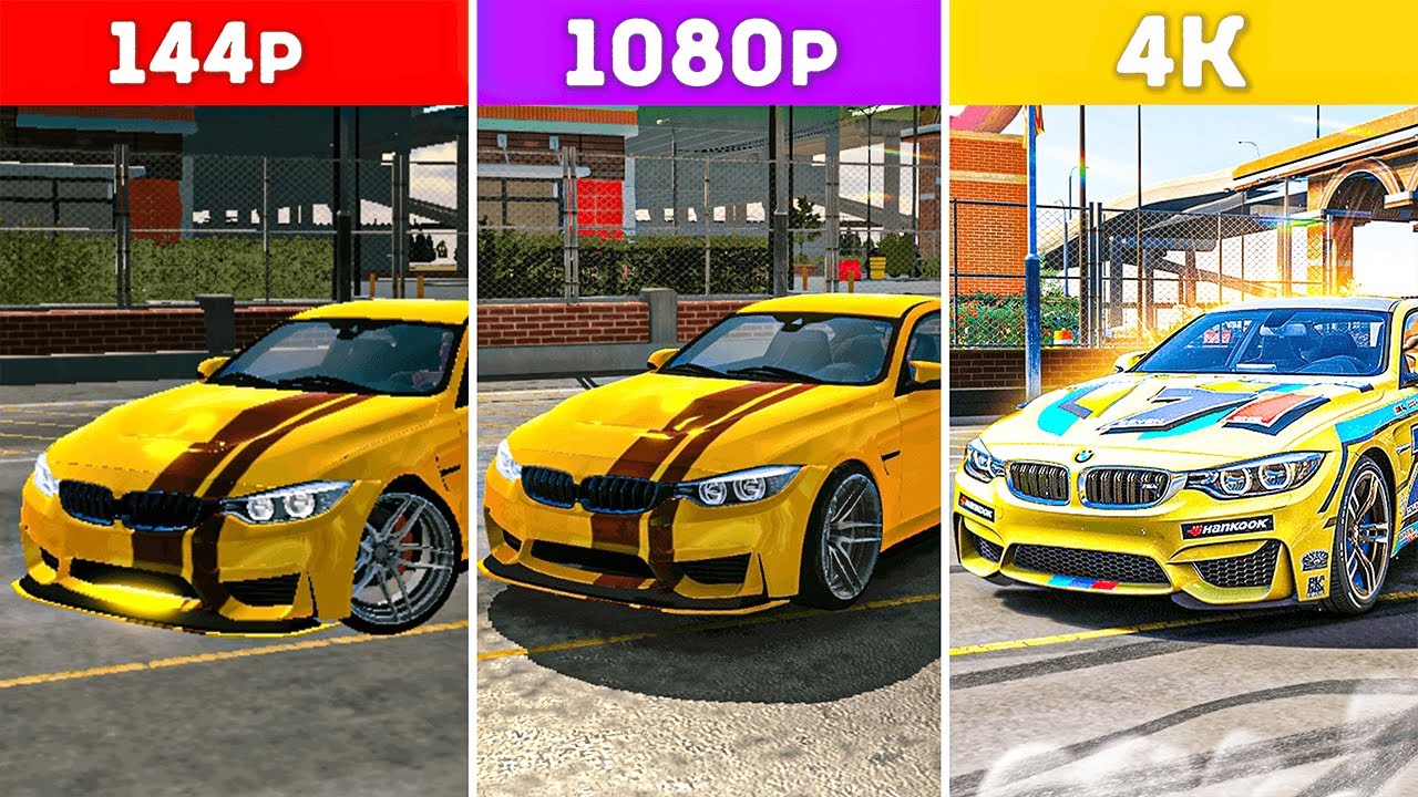 Я ЗАПУСТИЛ Car parking multiplayer в 144p ️ 1080p ️ 4K l НОВЫЙ КАР ...