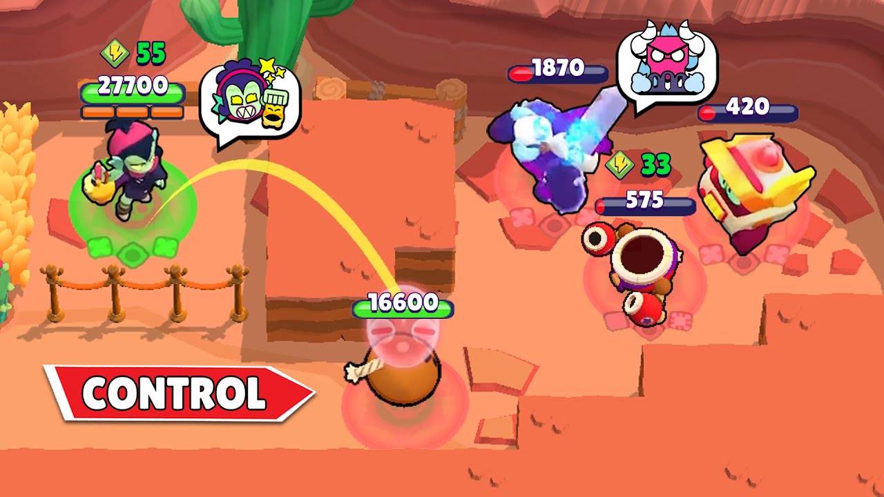 CONTROL ENEMY😵 WILLOW CAN TRAP & TROLL ALL BRAWLERS Brawl Stars 2023 ...