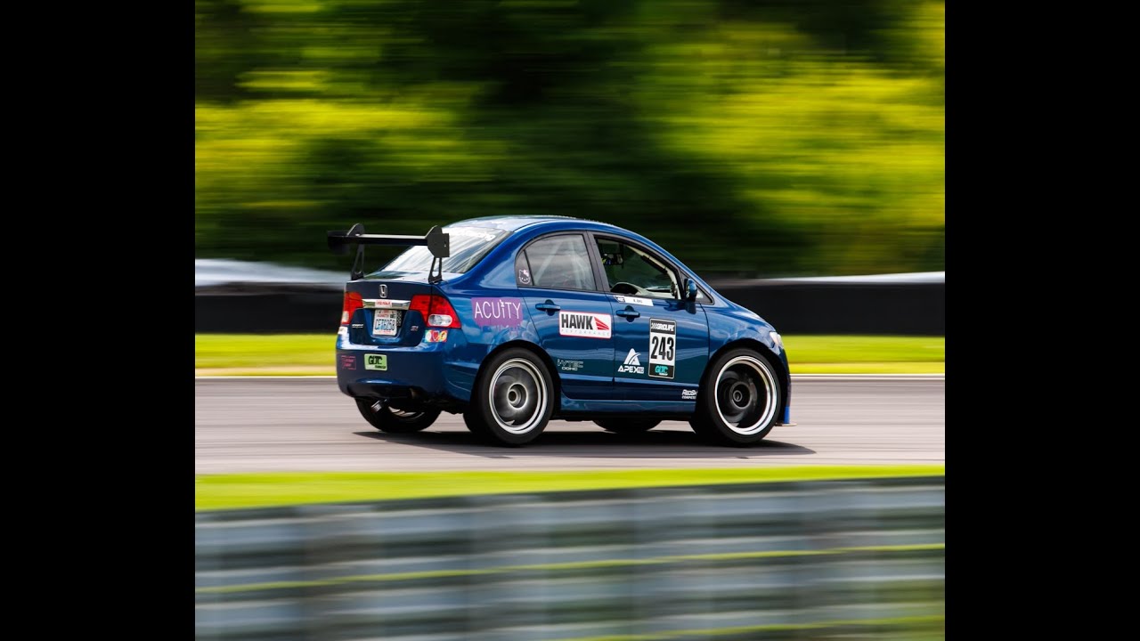 FA5 Civic Si - Lime Rock Park - 59.4 - YouTube