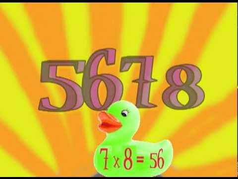 Multiplication Song- Trick for Learning 7 x 8! - YouTube