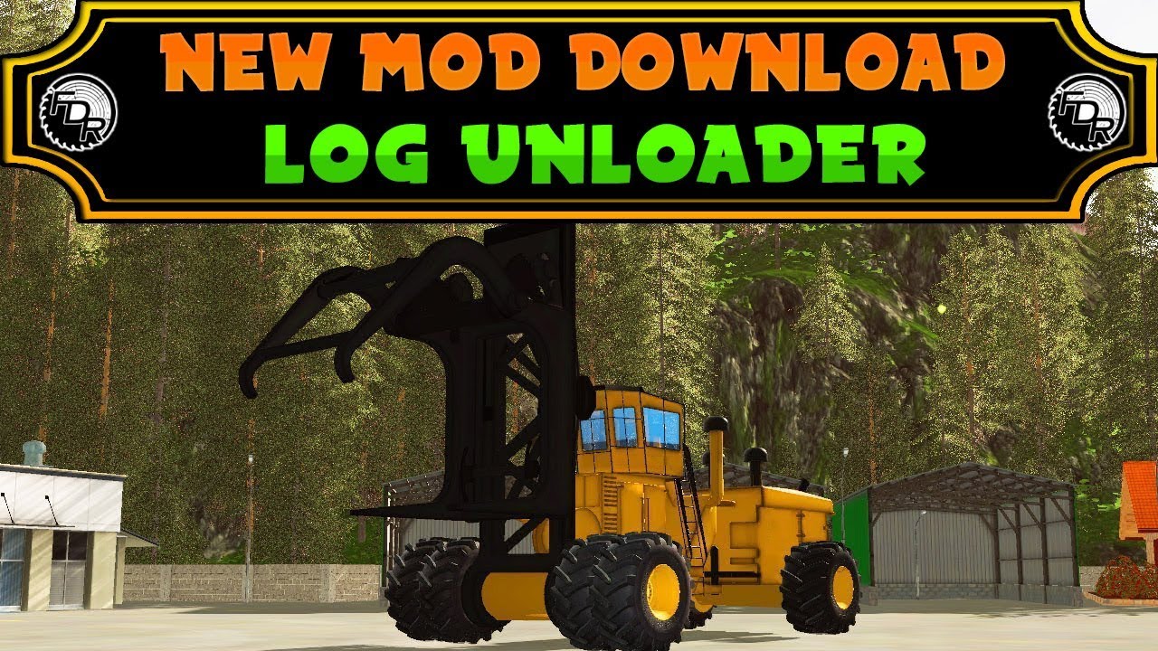 Log Unloader | Farming Simulator 2017 | Logging Mods - YouTube