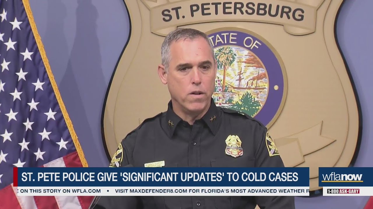 St. Pete police give 'significant update' on 2 cold case murders - YouTube