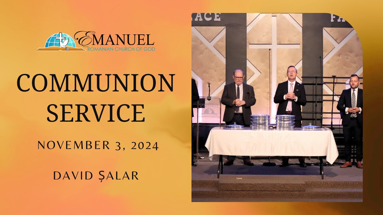 Communion Service - November 3, 2024 - YouTube