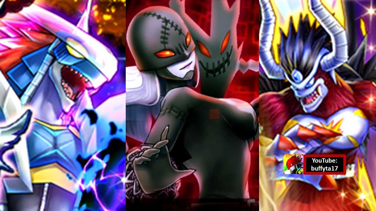 Digimon ReArise - Darkdramon, Creepymon Tenacious, CresGarurumon ...