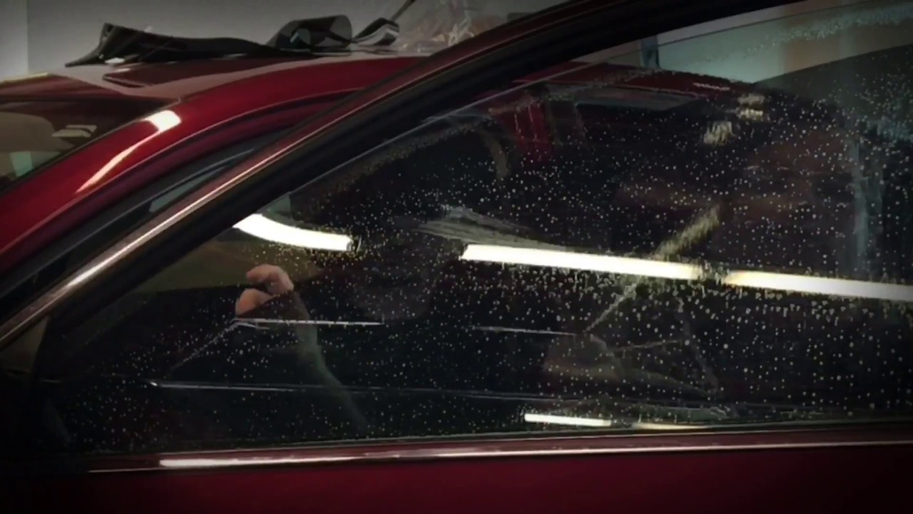 Window tinting at Creative Auto Design - YouTube