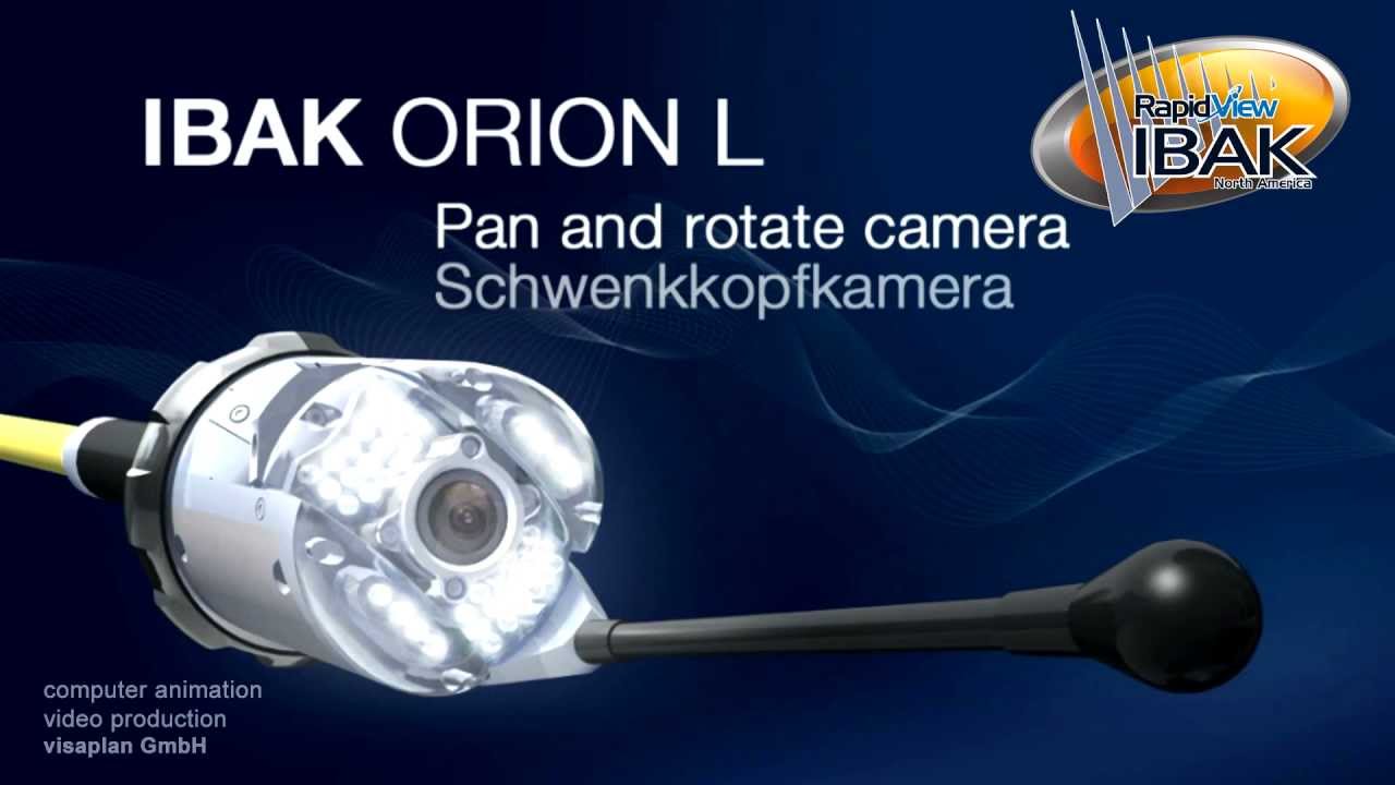 RapidView IBAK ORION-L Steerable Pan and Tilt Camera - YouTube