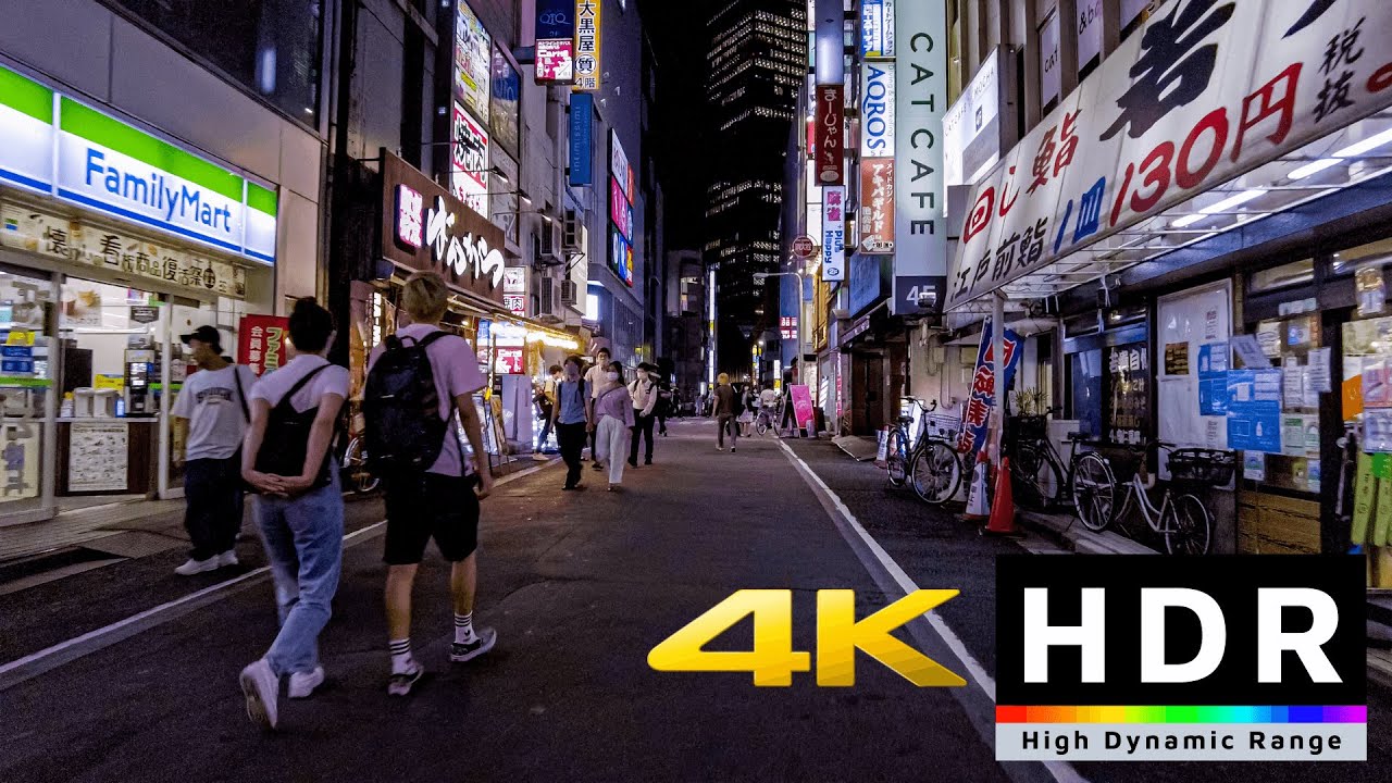 【4K HDR】100 minutes of Tokyo Night - Ikebukuro - YouTube