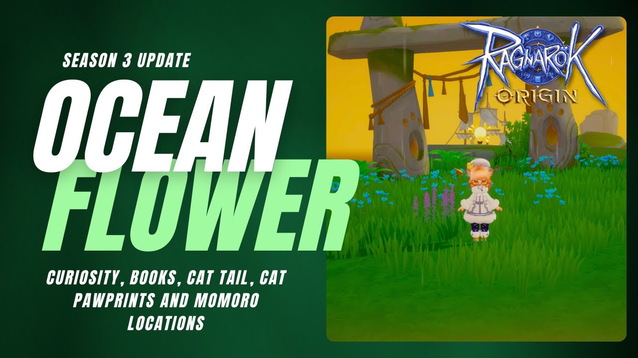 Ragnarok Origin Ocean Flower Collections Locations! - YouTube