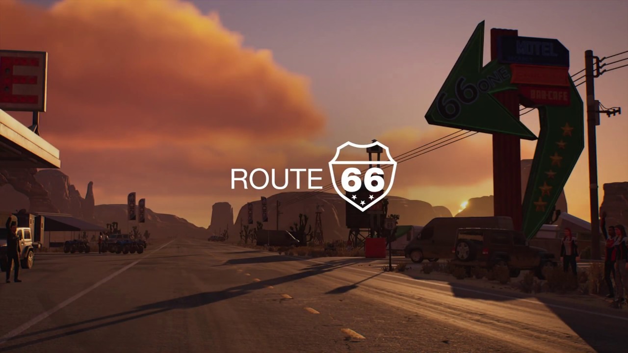 Ride 3 Drag Race Route 66 Yamaha RD 500 V4 - YouTube