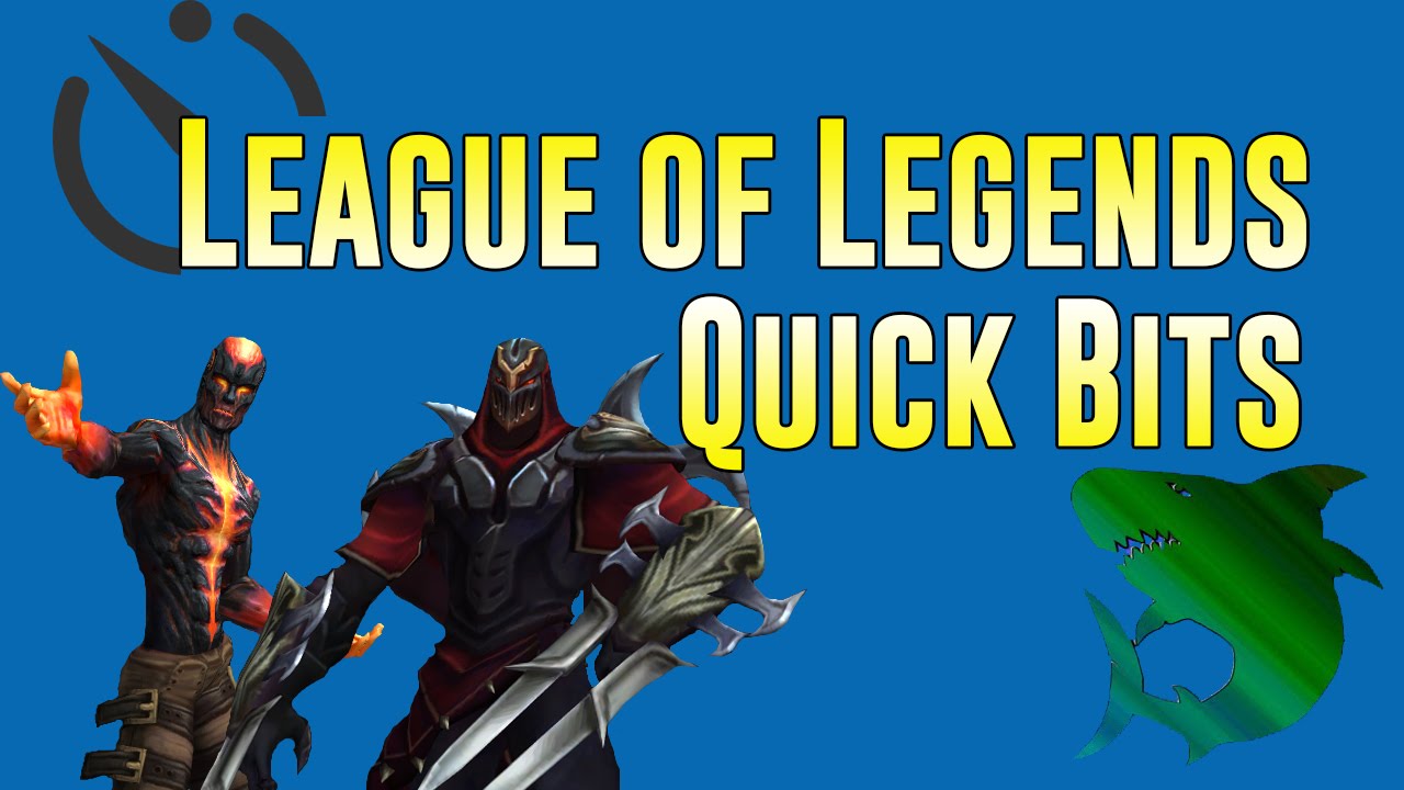 TDTF: League of Legends Quick Bits - YouTube