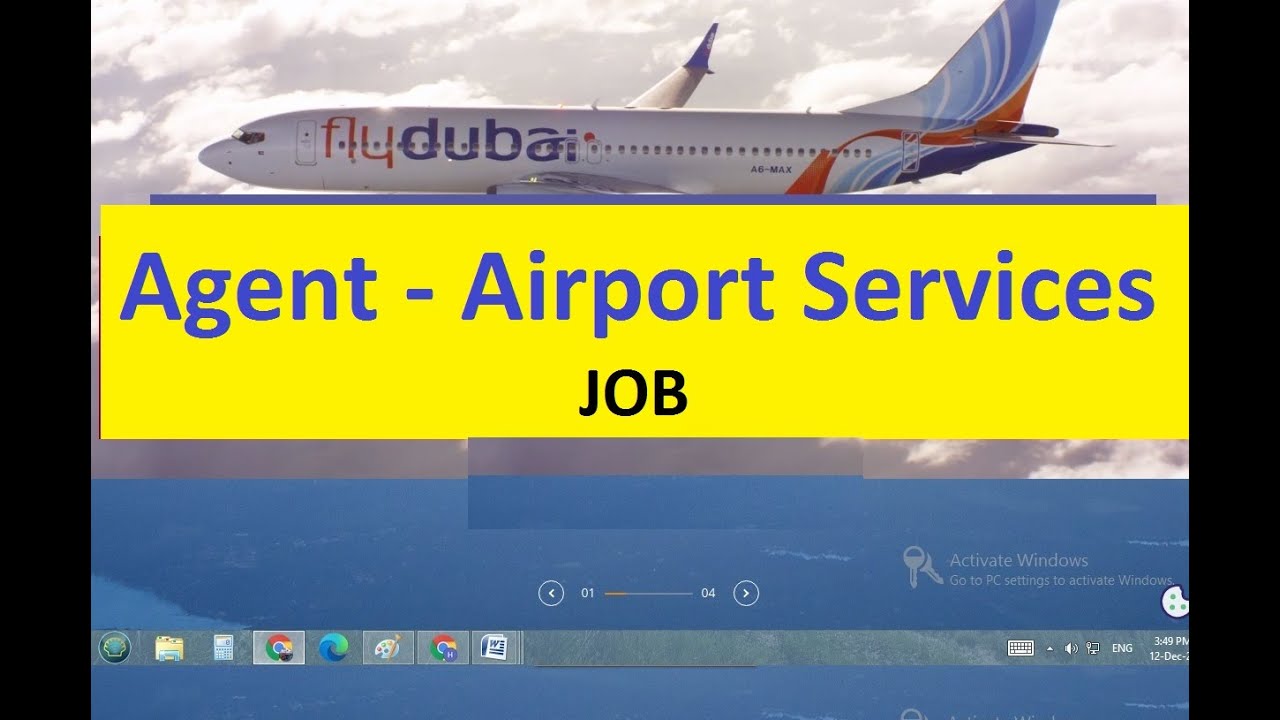 flydubai Job: Agent - Airport Services - YouTube