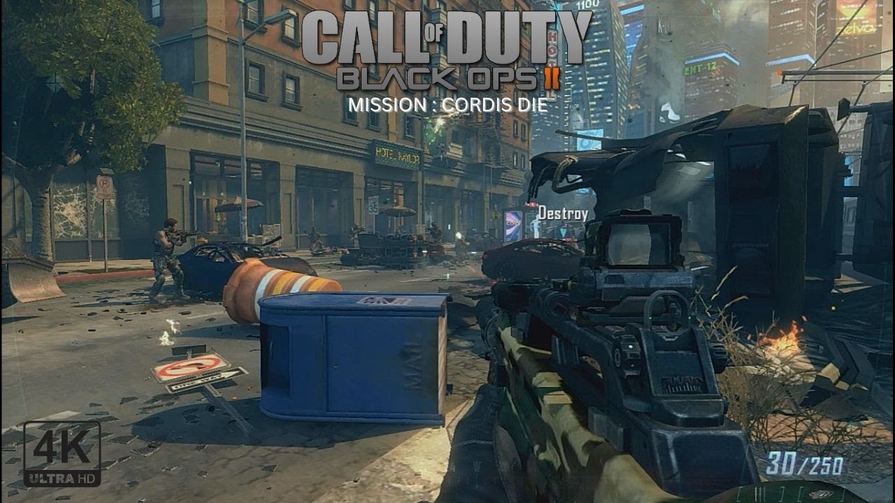 Call Of Duty Black Ops 2 Mission Cordies Die Gameplay - YouTube