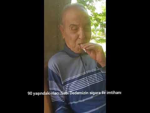 90 yaşındaki Dedemiz sigara içerse/Yeni Kanal Abone Olalım