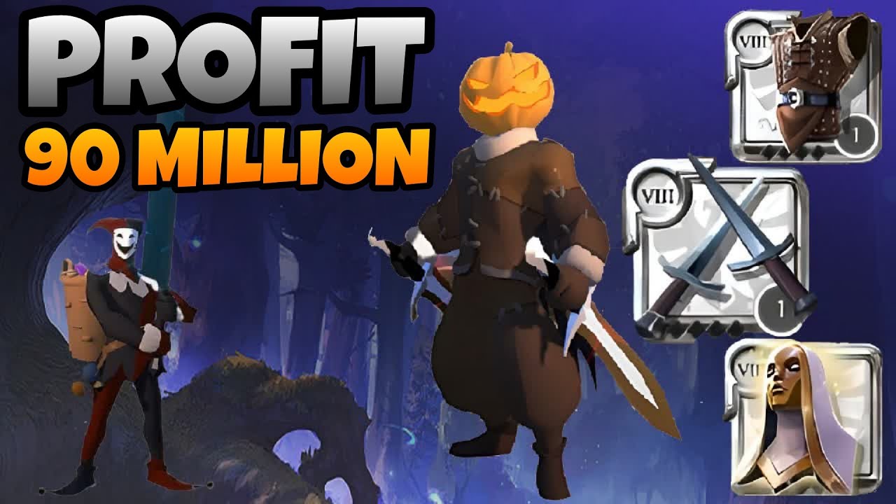 DEADLY DUO BUILD | ONE SHOT | PROFIT 90 MILLION | ALBION ONLINE - YouTube