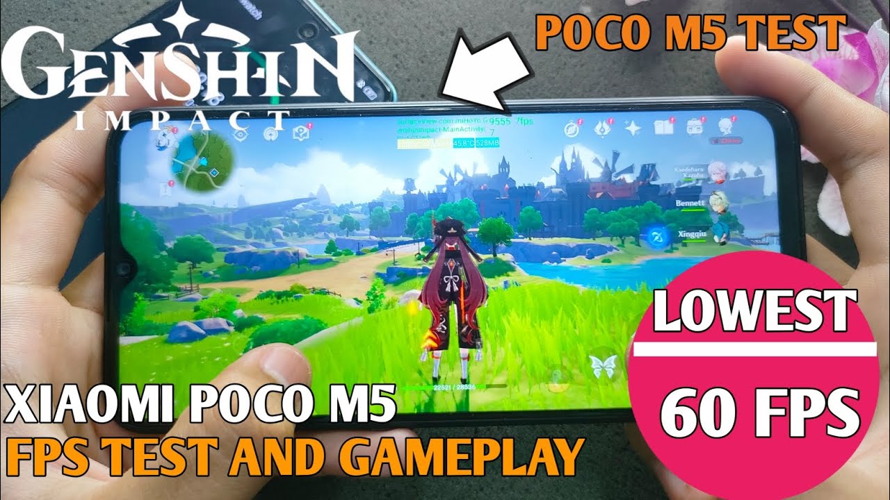 Xiaomi Poco M5 Mediatek Helio G99 Genshin Impact Gameplay | Lowest 60 ...