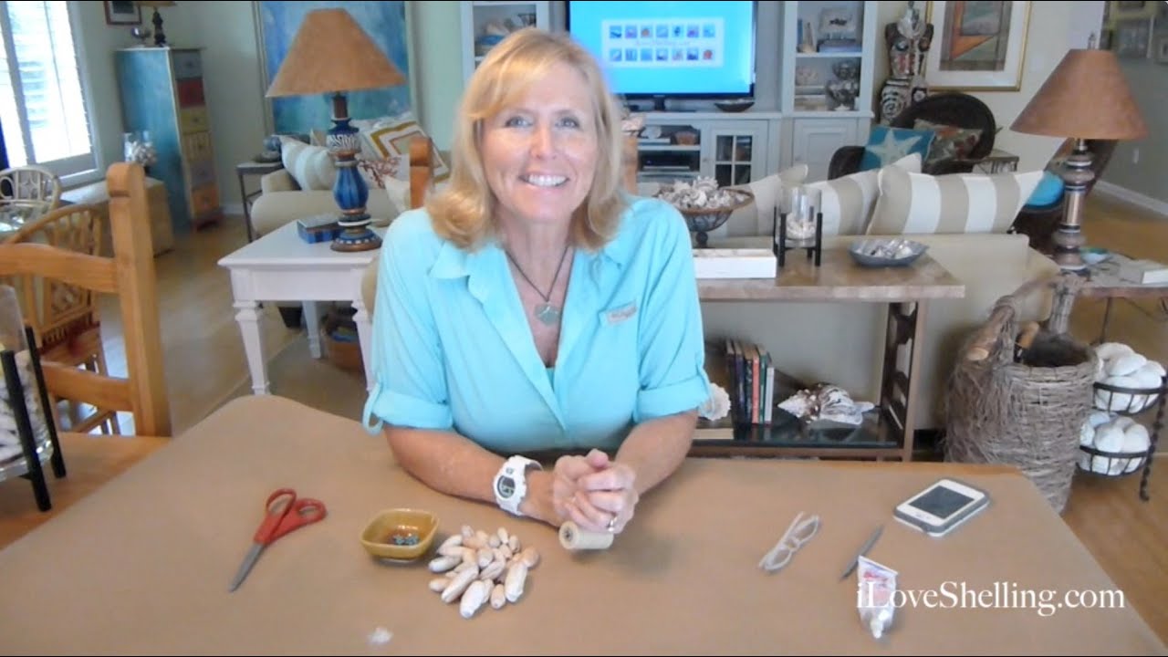 How To Make Seashell Jewelry Bracelets - YouTube
