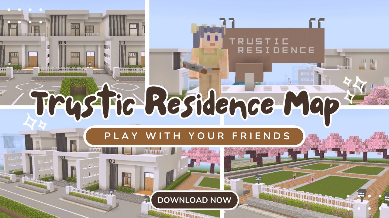 [🍀Minecraft] #1 Rumah Masa Depan: Modern Residences Map for download ...