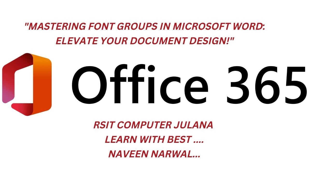 Master MS Word Home Font Group | Complete Guide & Shortcut Keys for ...