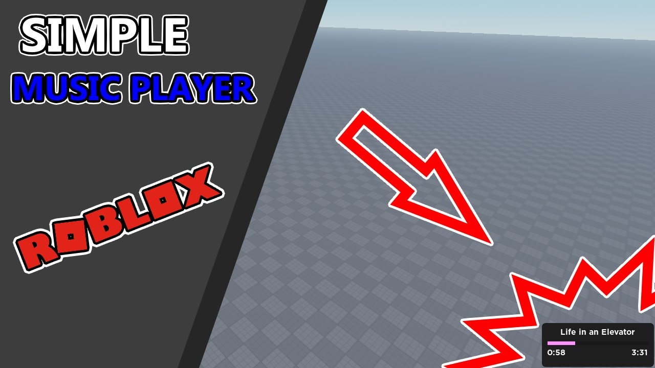 How to make a MUSIC PLAYER in Roblox 📻 | Tutorial - YouTube