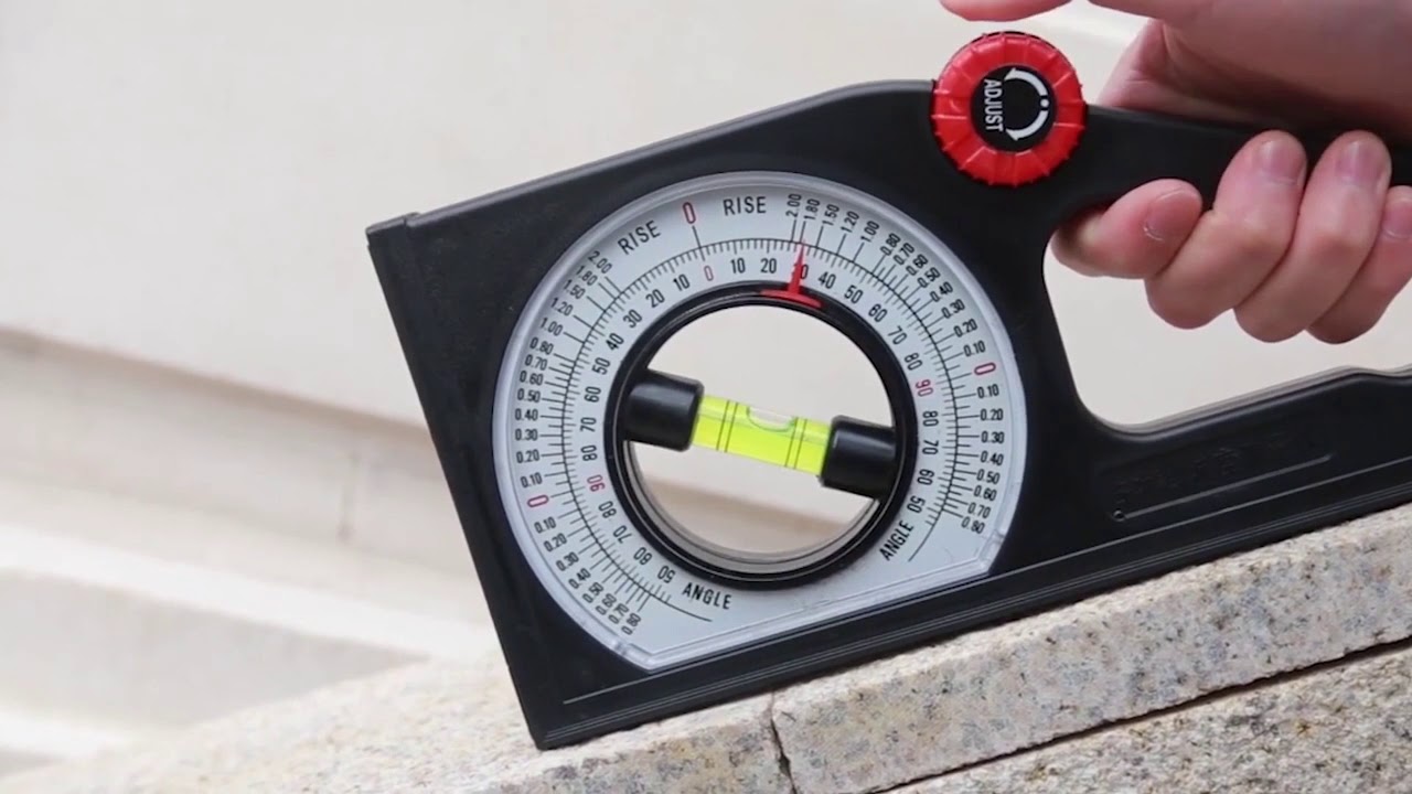 Multifunctional slope measuring instrument - YouTube