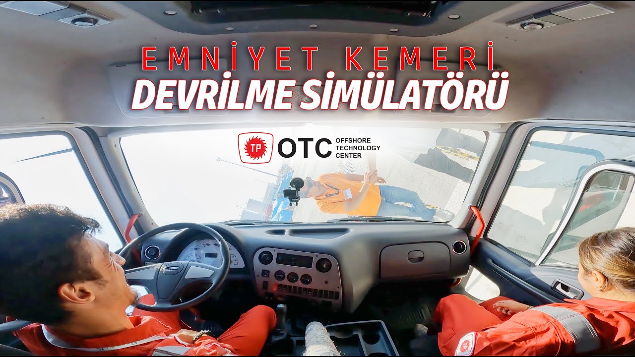 TP-OTC Yol Güvenlik Eğitimi | Emniyet Kemeri Devrilme Simülatörü - YouTube