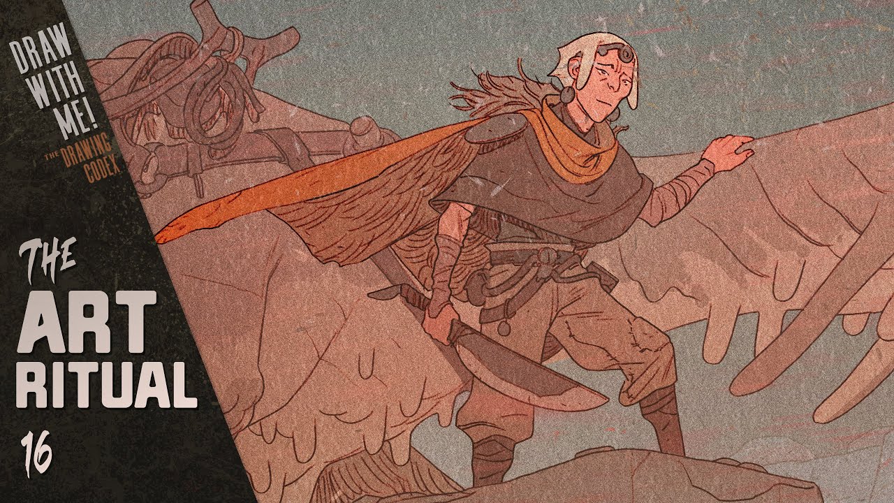Art Ritual 16: (Real Time Sketching Tutorial) - YouTube