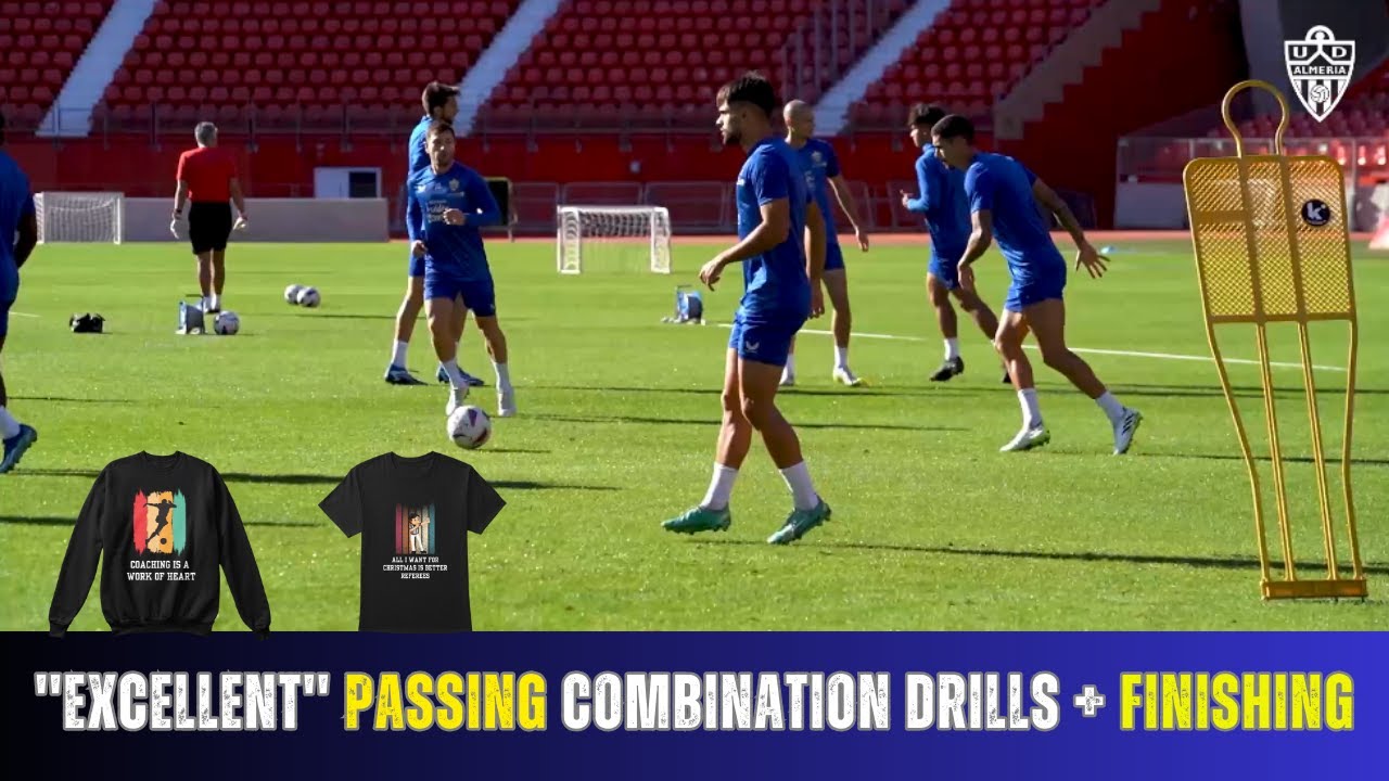 ''Excellent'' Passing Combination Drill + Finishing - YouTube