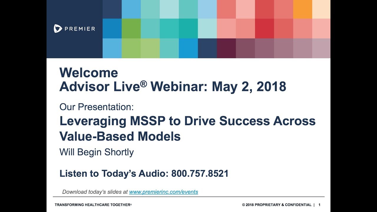 Advisor Live Webinar: Leveraging MSSP to Drive Success Across Value ...