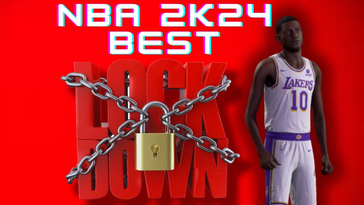 The Best Lockdown Build NBA 2K24 With Gameplay Defense Goat Demigod ...