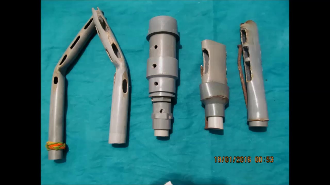 Experimental designs for S R suction cannula for atonic PPH - YouTube