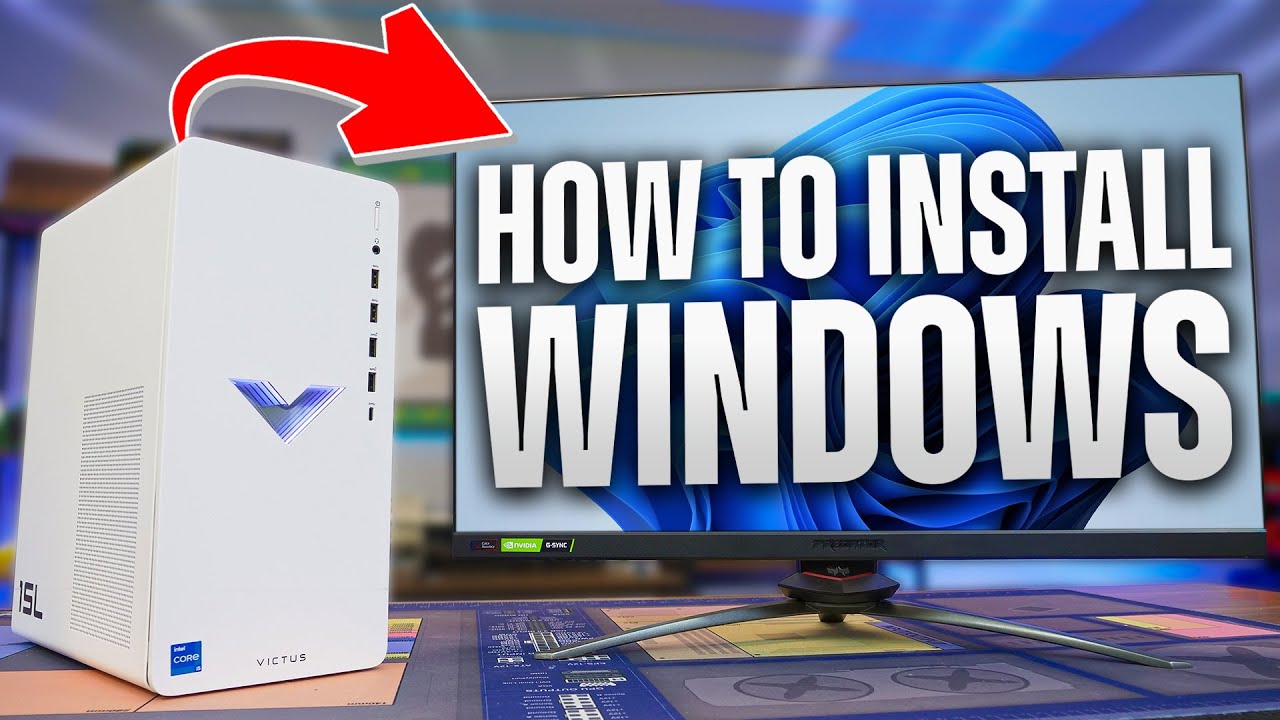 Fresh Install and Activate Windows (Using USB) Tutorial - YouTube