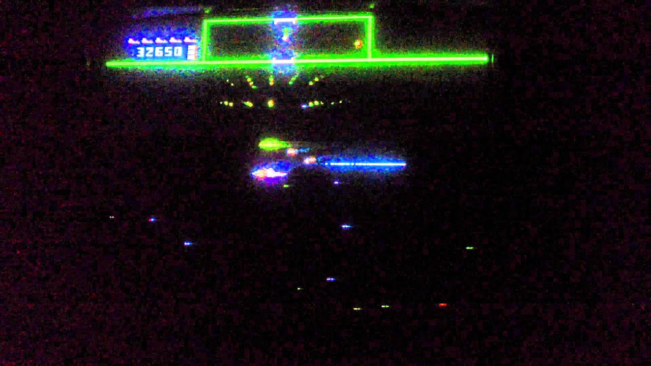 Williams Defender arcade game -- baiter hunt! 69K - vid #2 - YouTube