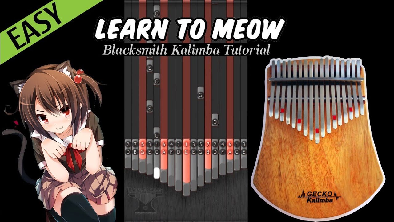 Learn to Meow | Kalimba Tutorial - YouTube