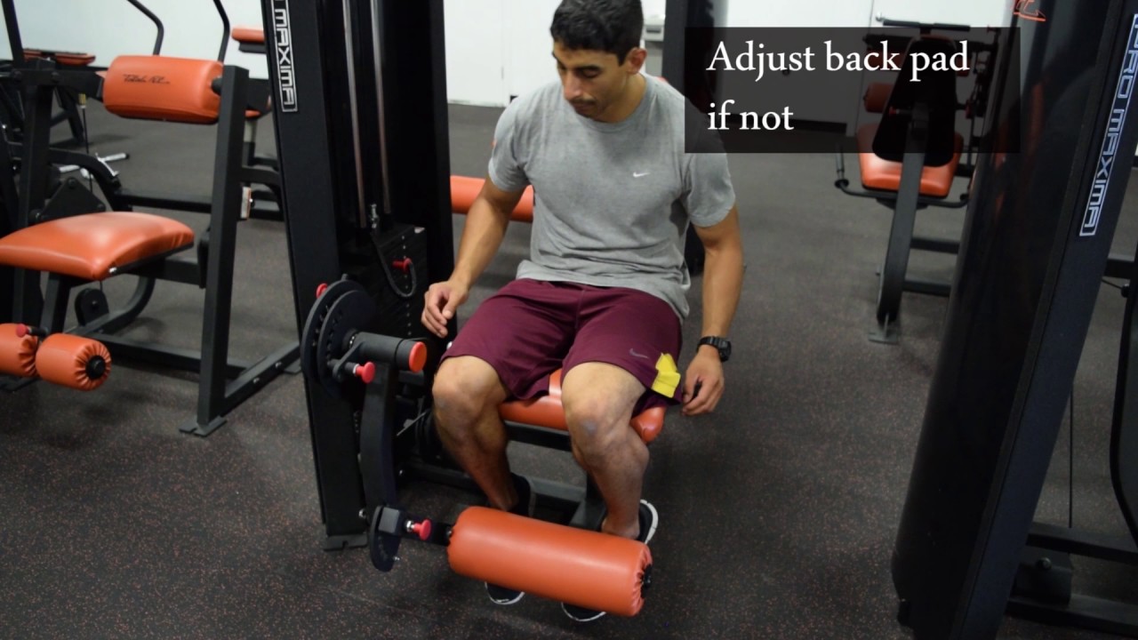How to Perform the Leg Extension: ACSM CPT Exam Prep - YouTube